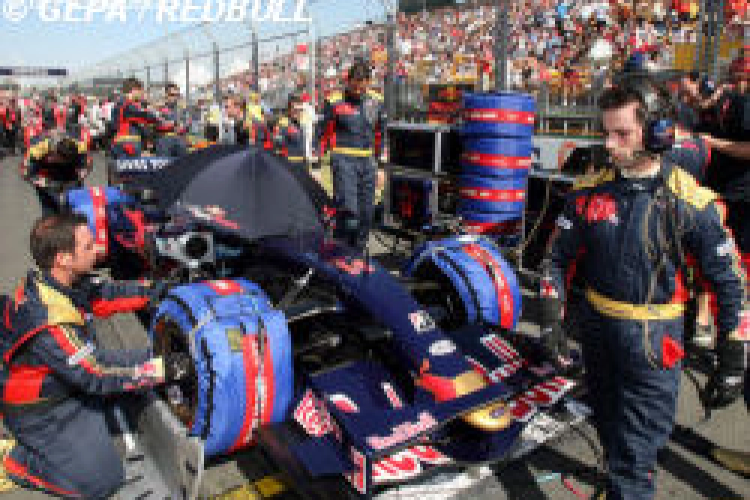 Toro Rosso unveils its new STR3 and goes into the wall! - Motorsinside ...