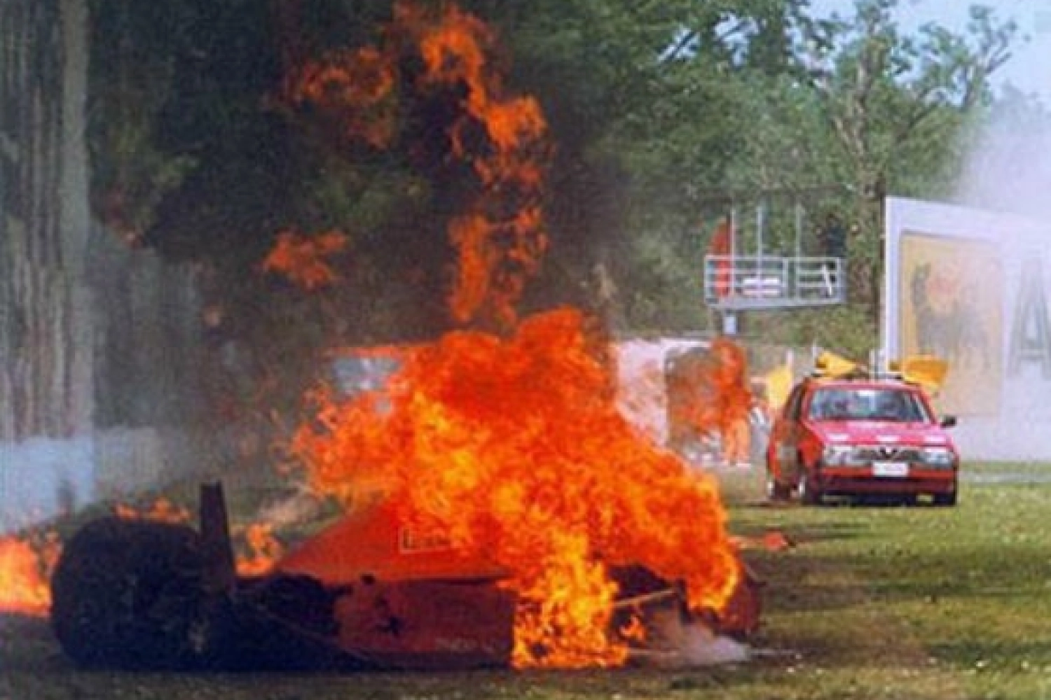 Tamburello corner: "That damn wall... one day someone is going to die ...