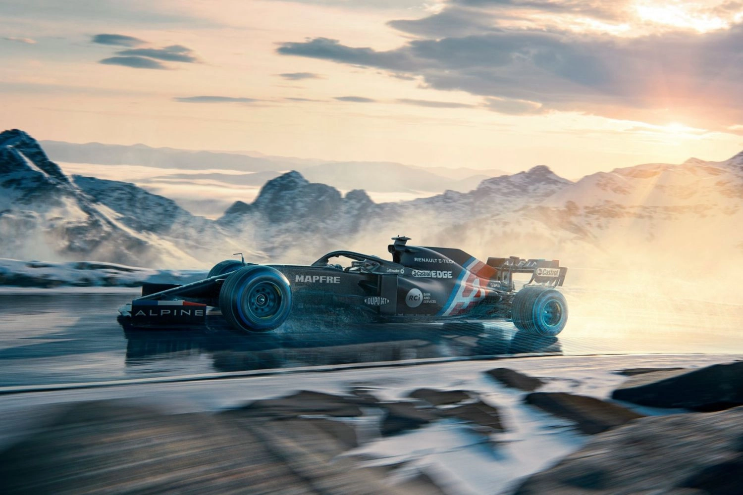 Alpine F1 unveils its provisional livery named A521 - Motorsinside English