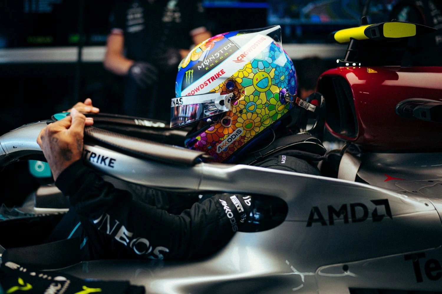 Special helmet for Hamilton at Suzuka this Saturday to promote +44 ...