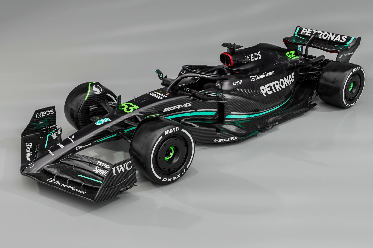 The Mercedes elected as the most beautiful livery by F1 fans ...