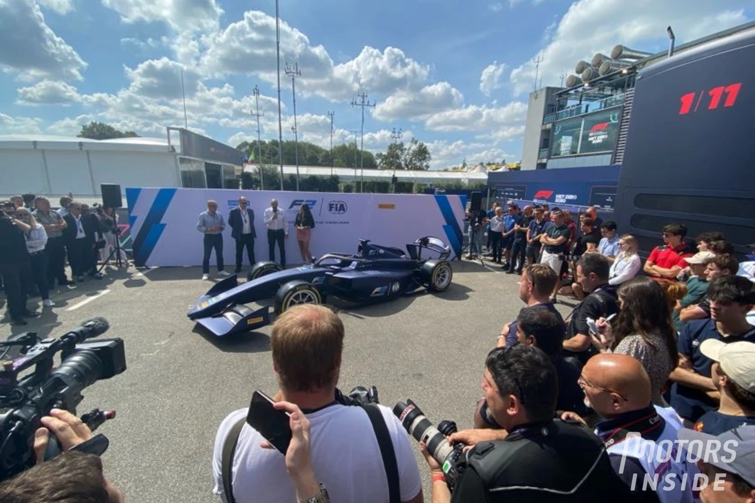 The F2 car, 2024 version, unveiled at Monza - Motorsinside English