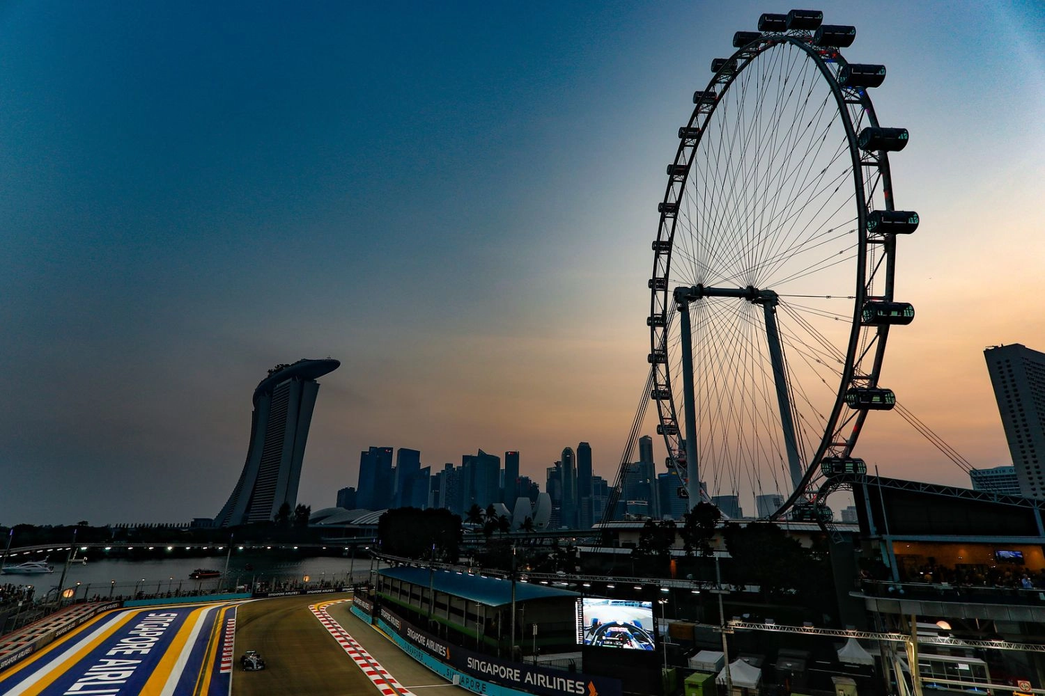 Key figures surrounding the Singapore Grand Prix, on the F1 calendar ...