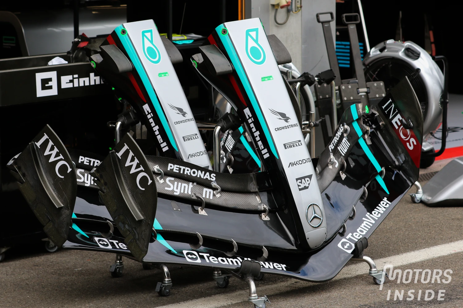 The FIA begins its investigation into front wings this weekend ...