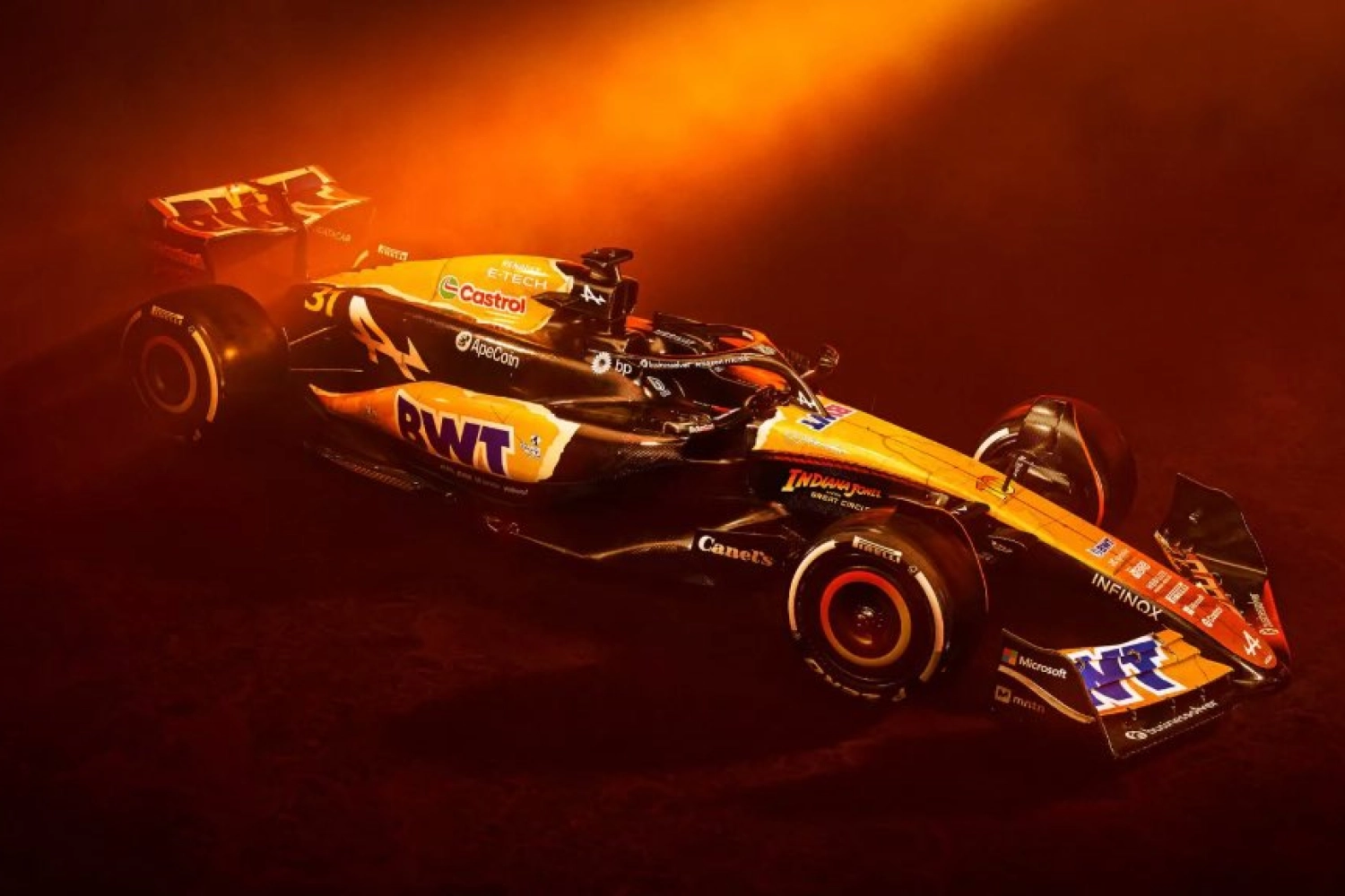 Alpine unveils an Indiana Jones livery for the United States Grand Prix ...