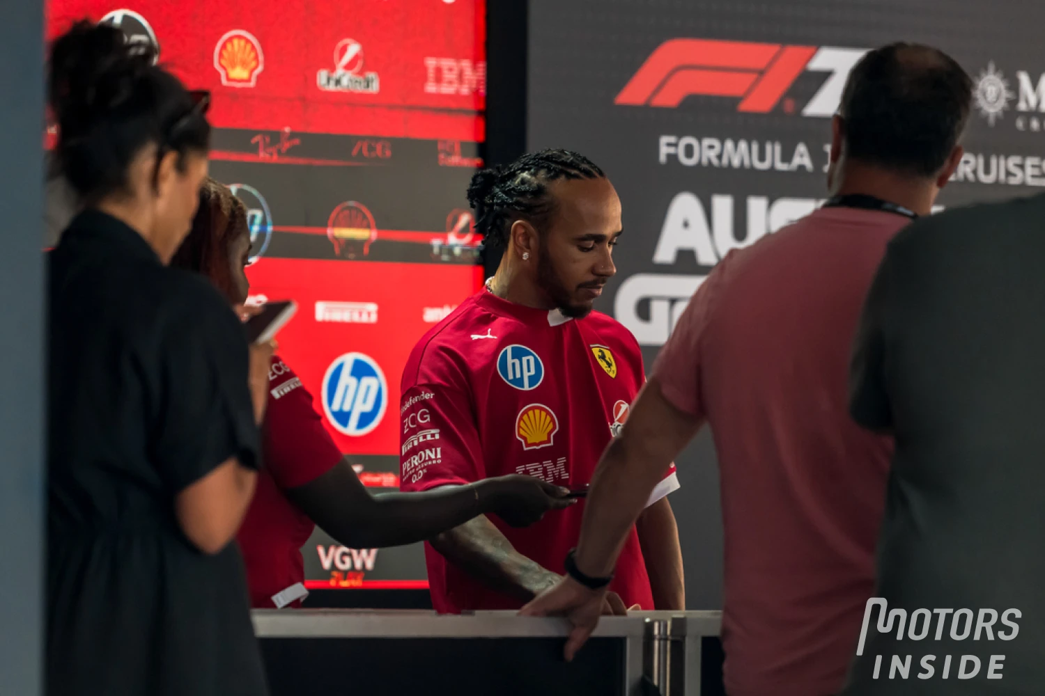 Lewis Hamilton admits his Ferrari was "very difficult to drive" at ...