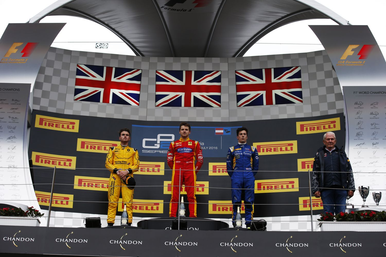 Austria - Race 2: Jordan King makes the most of difficult conditions ...