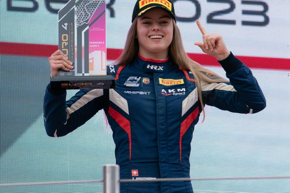 Swiss Tina Hausmann joins the F1 Academy with the support of Aston ...