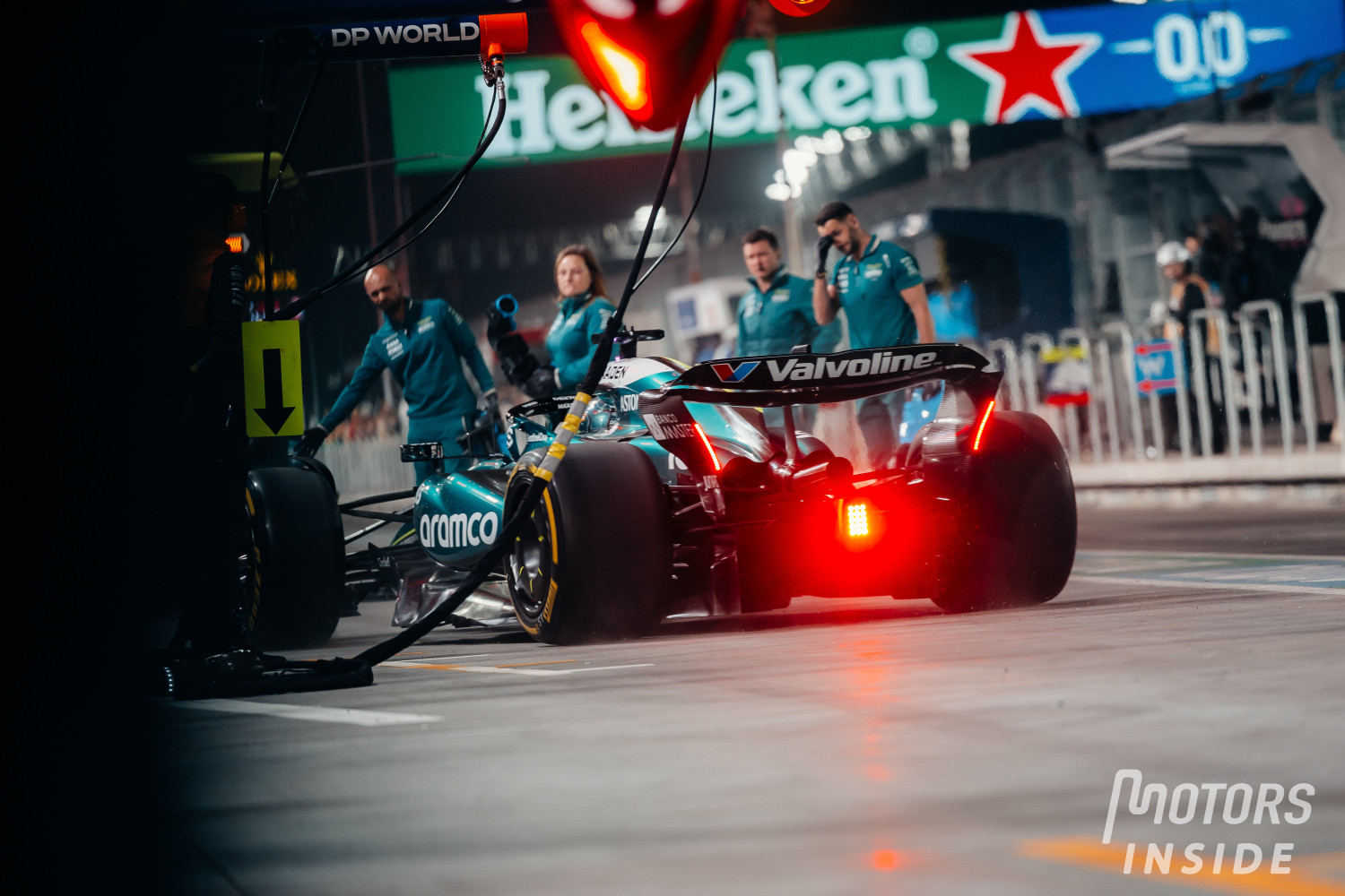 Fernando Alonso speeding in the pit lane - News F1
